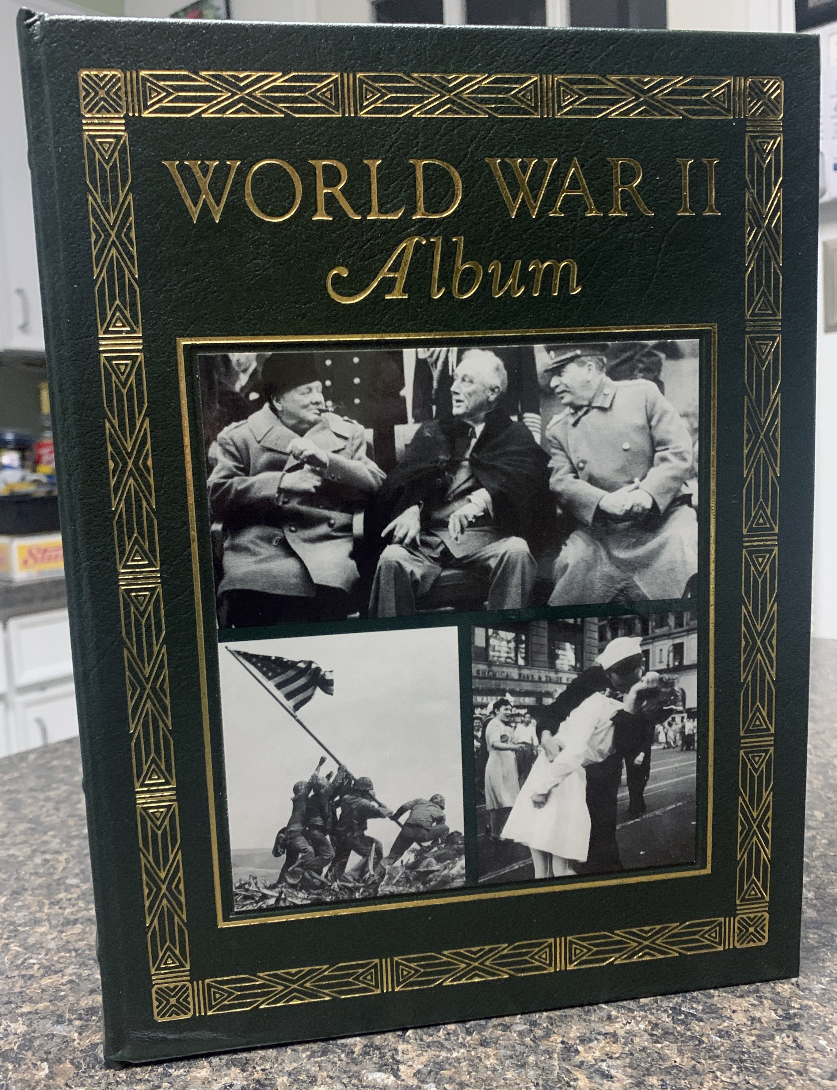 Leather-Bound World War II Album